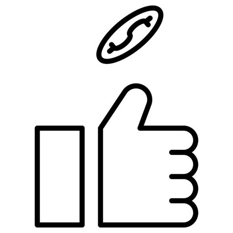 Premium Vector Coin Toss Vector Illustration