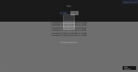 React I18next Playground Forked Codesandbox