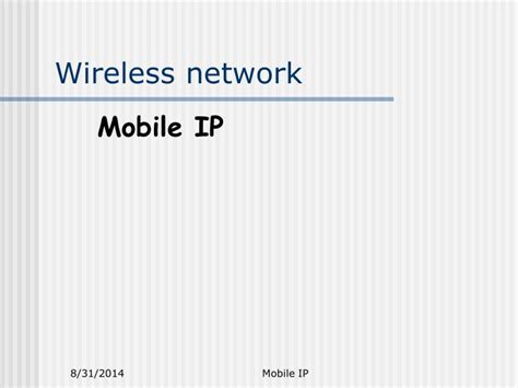 PPT Wireless Network PowerPoint Presentation Free Download ID 3755220