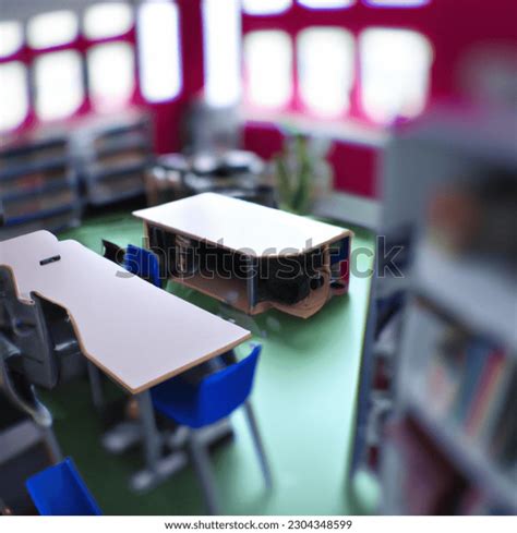 Miniature Diorama Scene Classroom Ai Generated Image 2304348599 Shutterstock