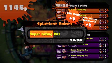 Splaturday Night Splatoon ~splatfest Eating Vs Sleeping~ 180715