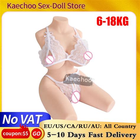 Kaechoo Mu Eca Sexual 3D Para Hombres Y Mujeres De Medio Cuerpo Juguete