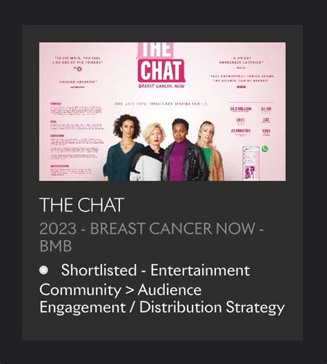 Bmb Agency On Linkedin We Are Massively Proud Of Everyone At Bmb For Achieving 5x Shortlists…