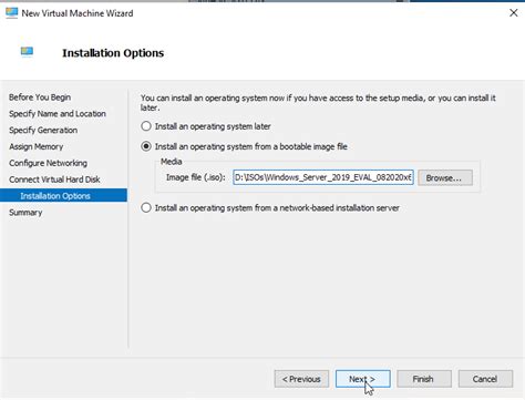 Server Basics How To Install VM On Hyper V IT Blog