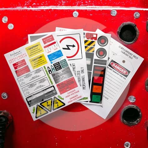 Ghostbusters Ecto Containment Unit Labels Etsy