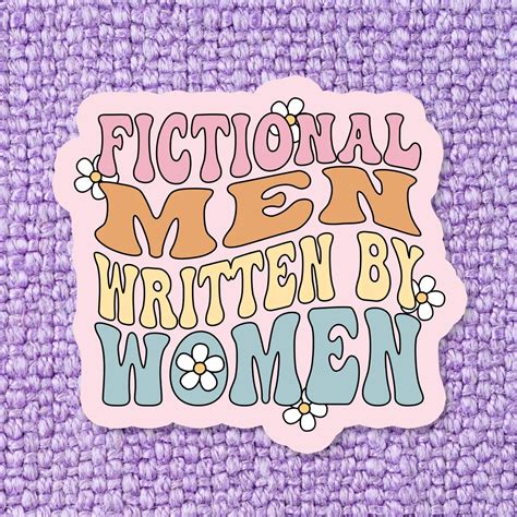 Fictional Men Sticker Wildflower Fiction