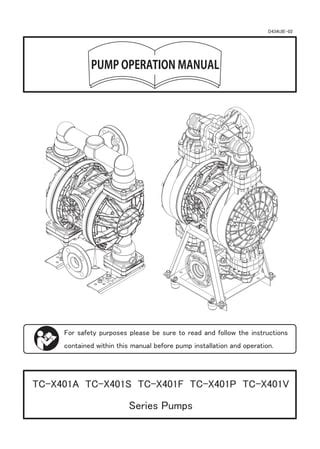 TC X Series AODD Pump Operational Manual PDF TC X Series AODD Pump Operational Manual PDF