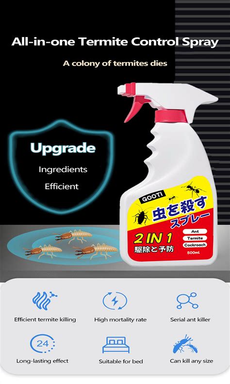500ml Japan Kill Entire Nest Termites Killer Spray Anay Killer Spray