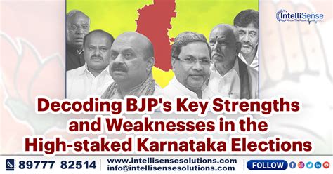 Decoding Bjps Key Strengths And Weaknesses In The High Staked