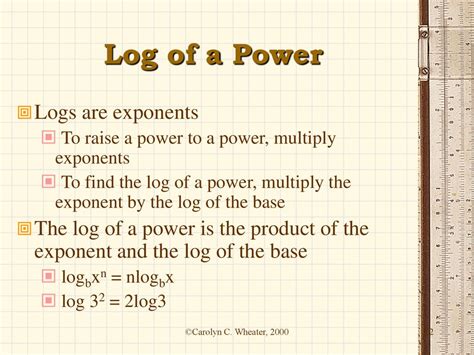 Exponents And Logarithms Ppt Download
