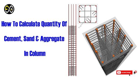 How To Calculate Quantity Of Cement Sand And Aggregate In Column