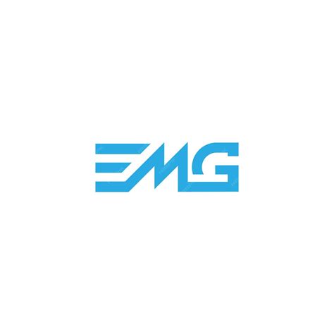 Premium Vector Emg Creative Logo And Icon Design