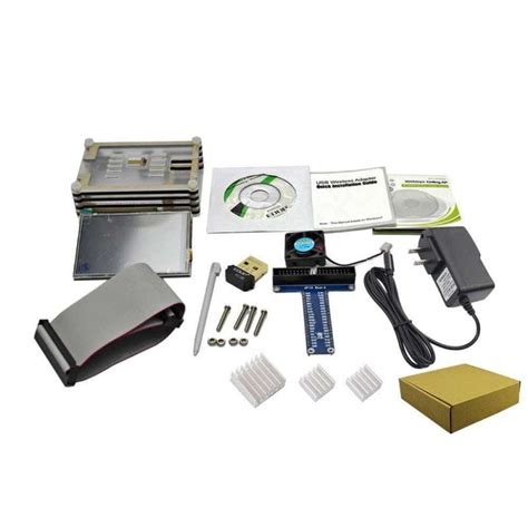 Elecrow Starter Kit For Raspberry Pi Model B 2 3 3B Power Supply EU ER RPD38990E