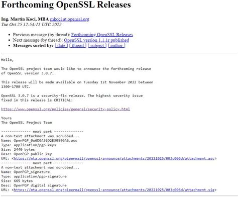 Critical Vulnerability In Openssl 30 And Later Affects Thousands Of