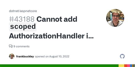 cannot add `scoped` authorizationhandler in 7 preview 7 · issue