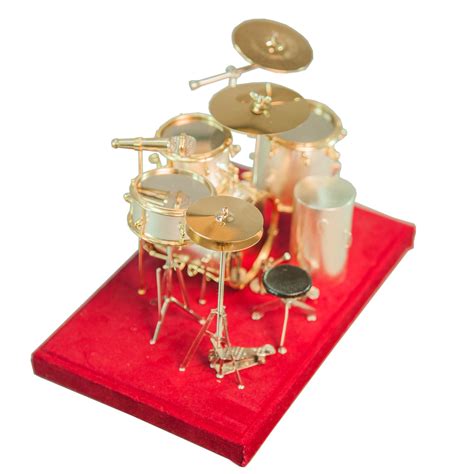 Sky Miniature Drum Set Collectible Great T Set Decorative Model