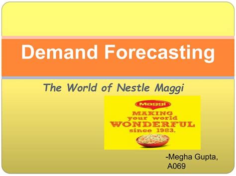 Demand Forecasting Pptx