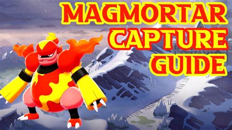 Crown Tundra Magmortar Location Where To Find Magmortar Pokemon Sword