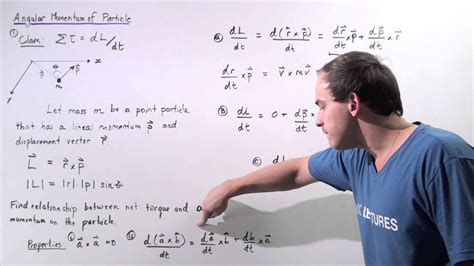Angular Momentum Of Particle Youtube