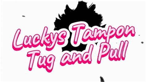 Lucky Tampon String Play And Tug Pull Out Lucky Onyx Lawless Lol Fetish Fun Clips4sale