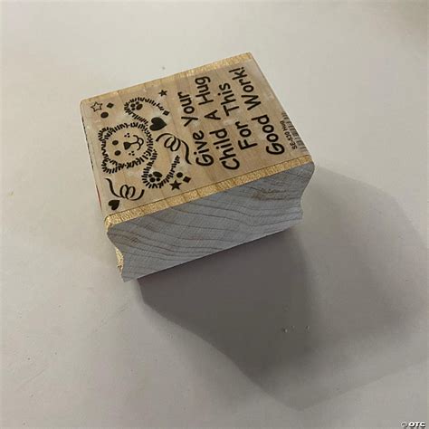 Creative Shapes Etc Teachers Stamp Hug Oriental Trading