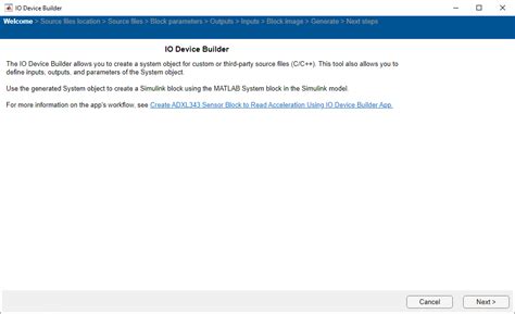 Get Started With Io Device Builder Matlab And Simulink Mathworks India