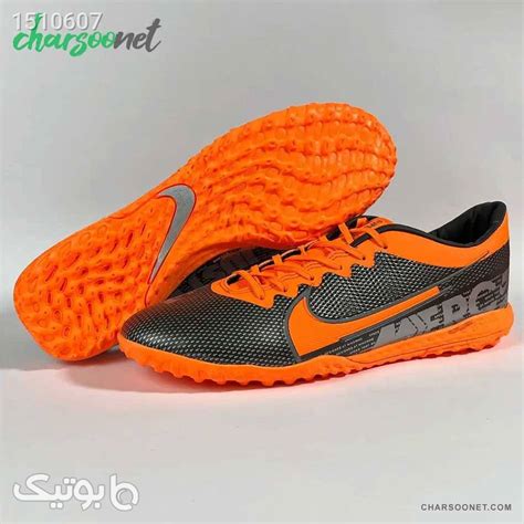 کفش چمن مصنوعی استوک ریز نایک مرکوریال Nike Mercurial نارنجی از فروشگاه