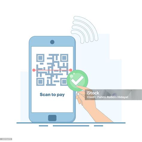 Payment Concept Using Qr Secure Transaction Qr Code Payment Integration For Contactless Payment