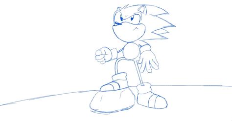 Toei Sonic Drawing By Lostspeed On Deviantart