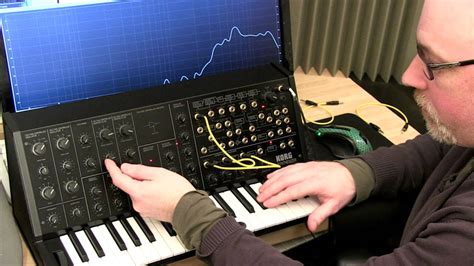 Korg MS Mini Drum Synthesis Part Cymbals YouTube