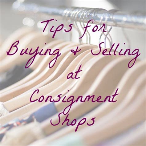 Tips For Buying And Selling At Consignment Shops