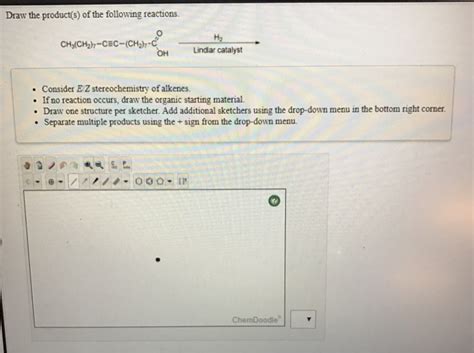 Solved Draw The Product S Of The Following Reactions Na Chegg