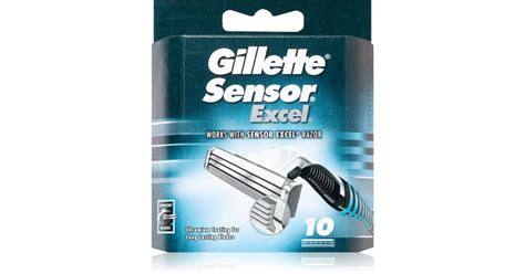 Gillette Sensor Excel Náhradné žiletky Notinosk