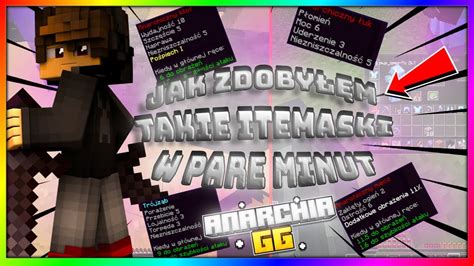DOMINACJA ANARCHICZNE ITEMY W 1MIN ANARCHIA GG YouTube