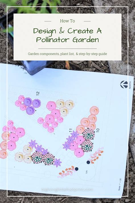 How To Design And Create A Pollinator Garden Big Living Little Footprint