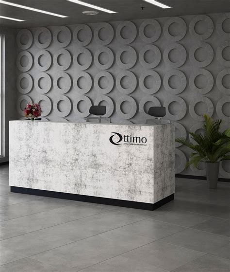 Customized Modern Reception Desk Ottimo Furniture