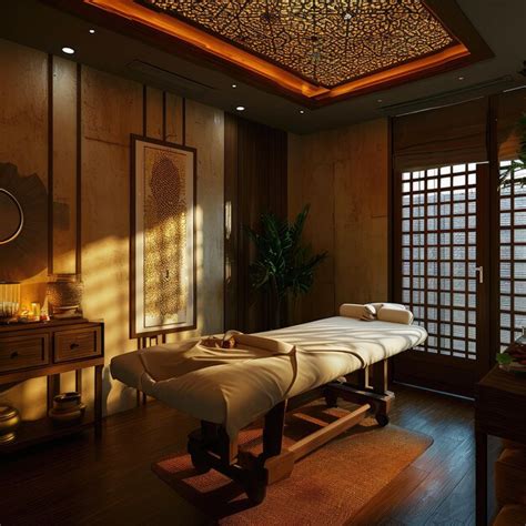 Premium Photo Spa Salon Interior Massage Room Indian Aesthetic Spa Salon