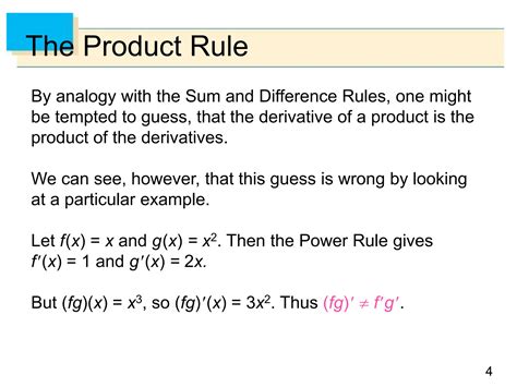 College Mathematics Differentiation Rules PPT