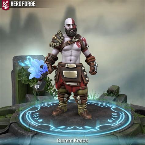 Classic Kratos And Current Kratos Rheroforgeminis