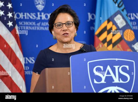 Washington Usa 17th Apr 2014 Us Commerce Secretary Penny Pritzker