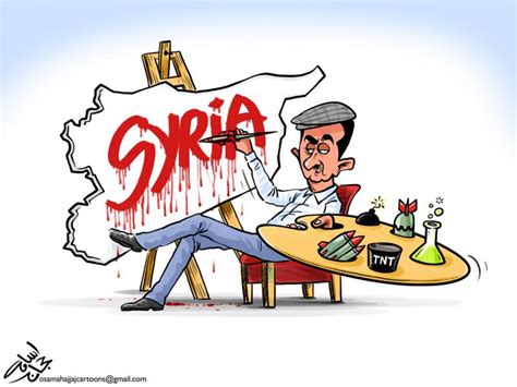 Bashar Al Assad Cartoon Movement