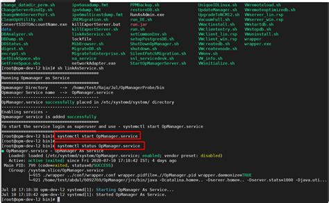 Starting Opmanager On Windows And Linux Opmanager Help