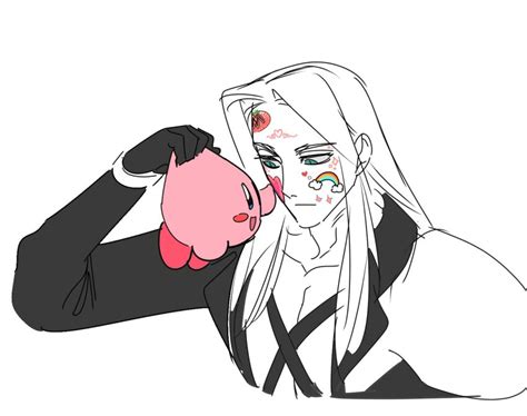 Ddb 000 Kirby Sephiroth Final Fantasy Final Fantasy Vii Kirby