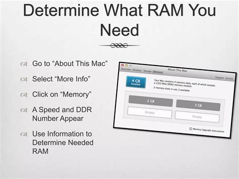 Installing Ram On An I Mac PPT