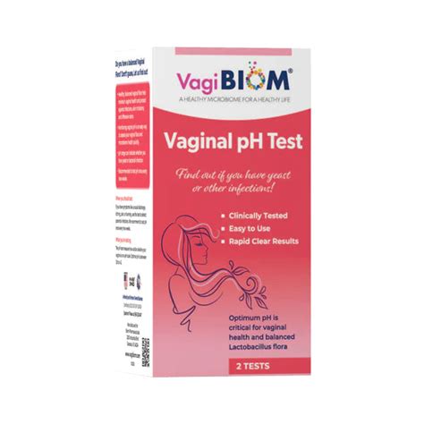 Vaginal Ph Testing Kit For Women Vagibiom