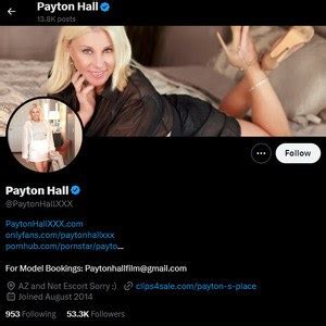 Payton Hall X Twitter Twitter Porn Accounts Like X