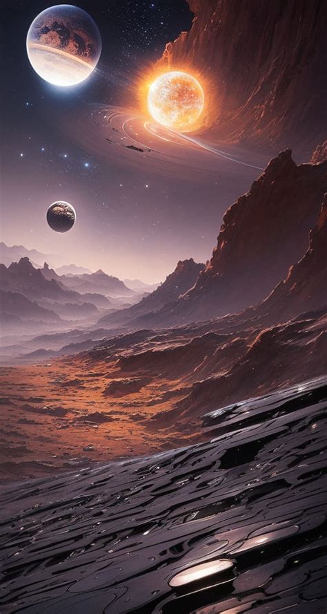 The Surface Of An Unkown Exoplanet Studio Photo By