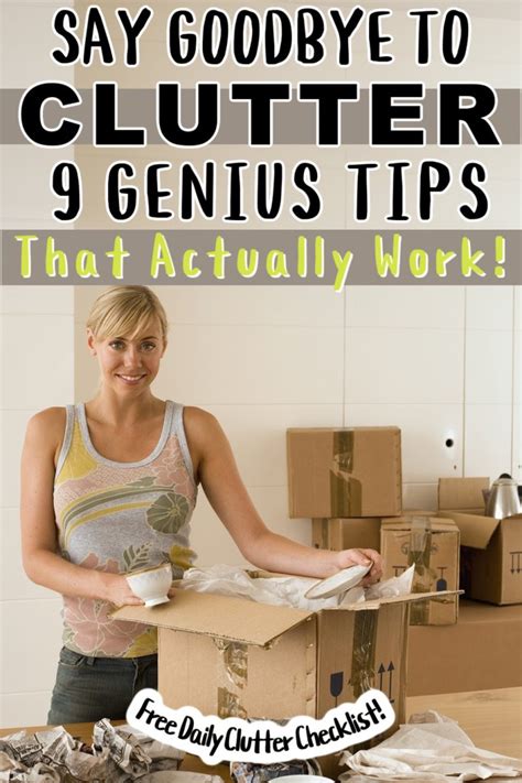 Clutter Free Tips For Your Home And Life Declutter In Minutes