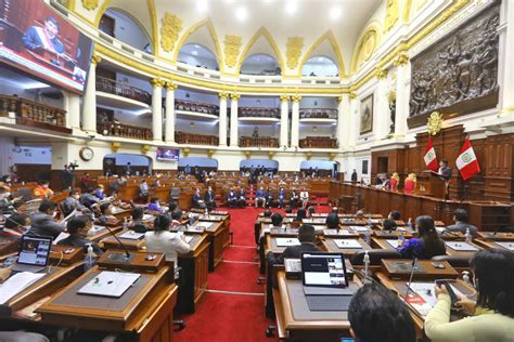Pleno Aprueba Informe Que Recomienda Acusar Constitucionalmente A Jefe