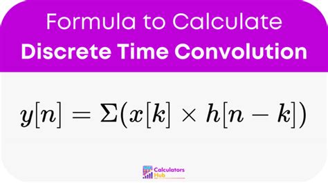 Discrete Time Convolution Calculator